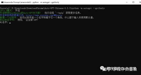 真！中文版autogpt来了！autogpt中文版保姆级本地搭建流程 知乎