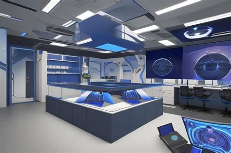 Premium Photo Advanced Virtual Reality Simulation Lab