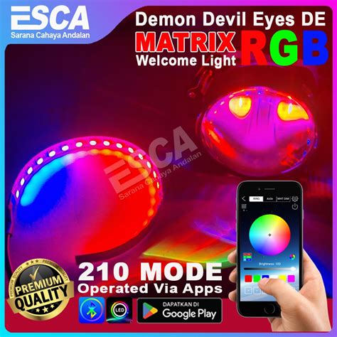 Jual All New Devil Rgb Matrix Original Vahid Welcome Light Demon Rgb