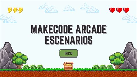 2 Makecode Arcade Escenarios Youtube