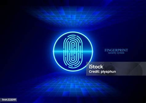 그래픽 디자인 지문 개념 보안 액세스 제어 벡터 일러스트 레이 션 검증에 대한 스톡 벡터 아트 및 기타 이미지 검증 디자인 만짐 Istock