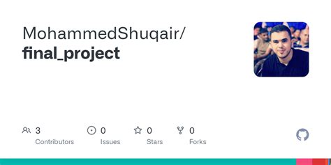 GitHub MohammedShuqair Final Project