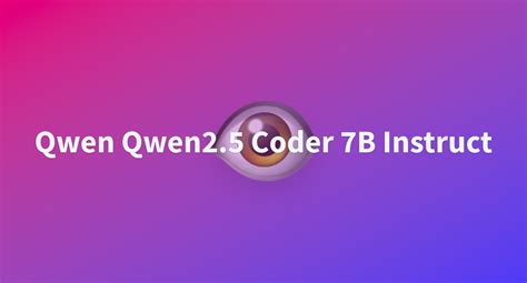 Qwen Qwen Coder B Instruct A Hugging Face Space By Ahmii