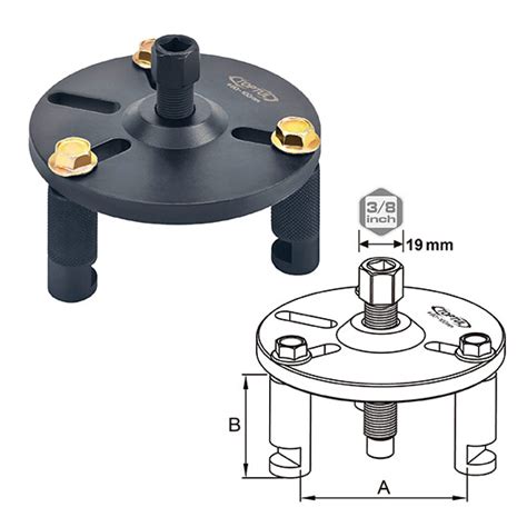 Universal Camshaft Sprocket Puller Toptul The Mark Of Professional Tools