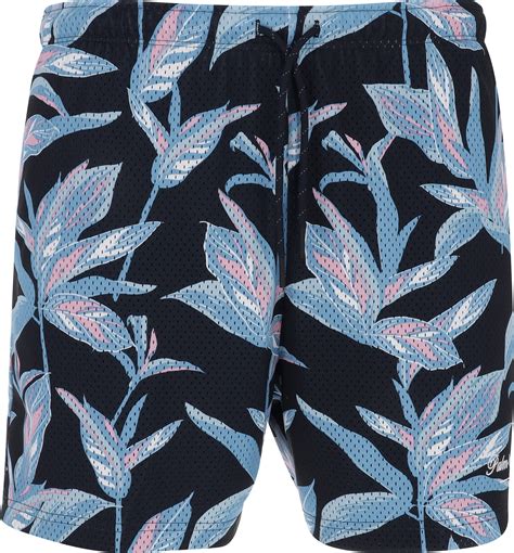 Puma X Ptc Range Print Deep Navywhite Glow Shorts Men