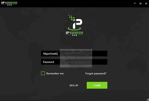 Download IPVanish MajorGeeks