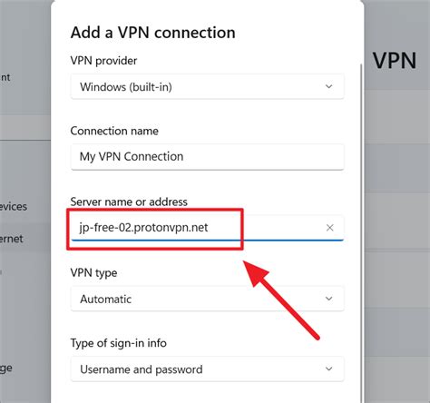 Як вручну налаштувати vpn у windows 11