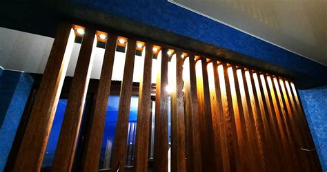 Реечные перегородки