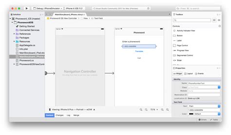 User Interface Builder Atomlasopa