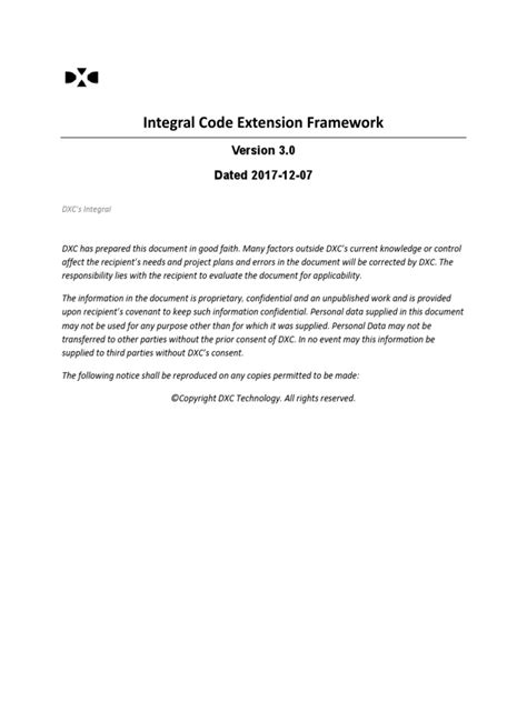 Integral Code Extension Framework R183 Pdf