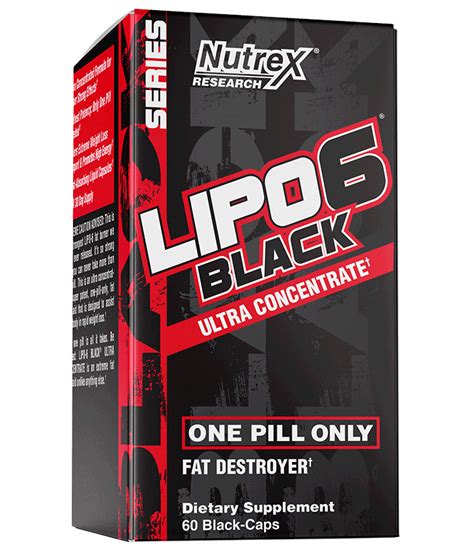 Lipo 6 Black Ultra Concentrate - Supplement Warehouse