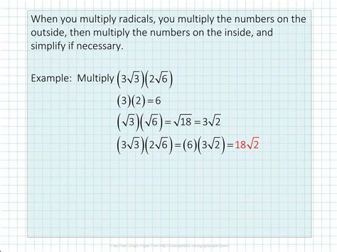 2 3 Simplifying Radicals PDF Science