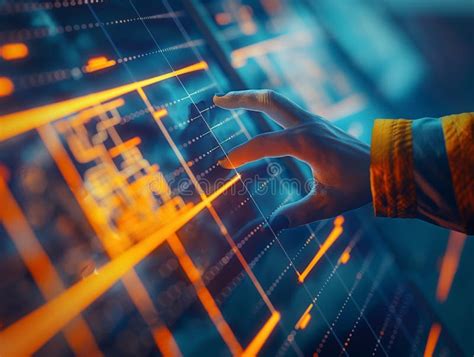 interactive data analysis stock image image of business 311491741