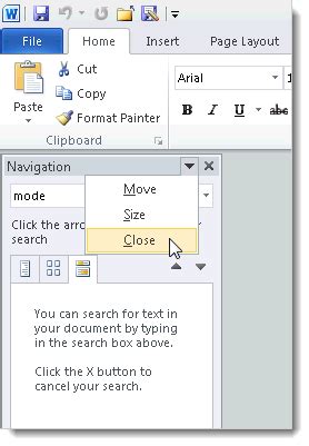 Learn How To Use The Navigation Pane In Microsoft Word