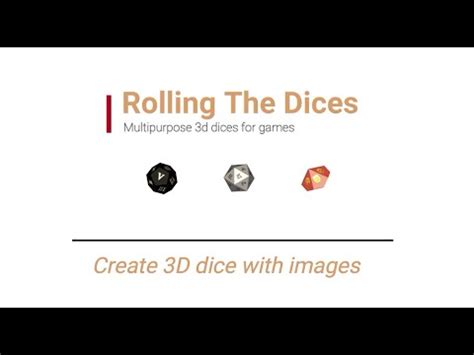 Create D Dice With Images In Javascript Three Js YouTube