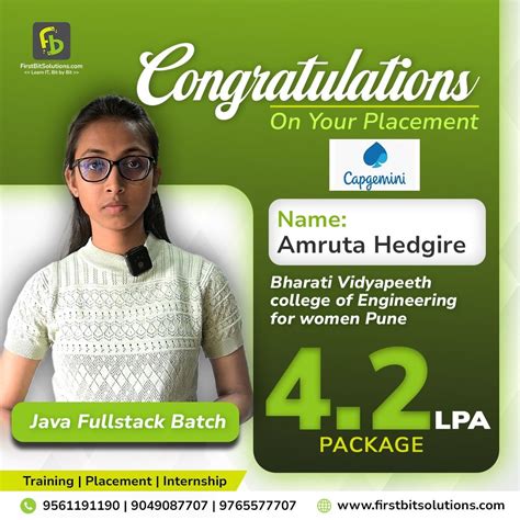 Placement Congratulations Job Placements Pythonprogramming