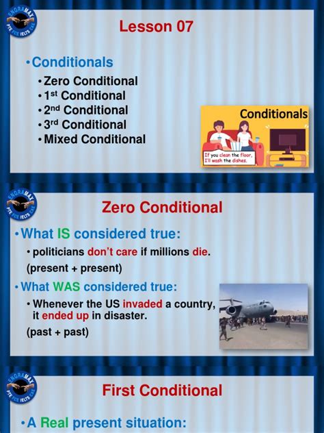 72 Lesson 07 Conditionals Download Free Pdf Syntax Linguistics