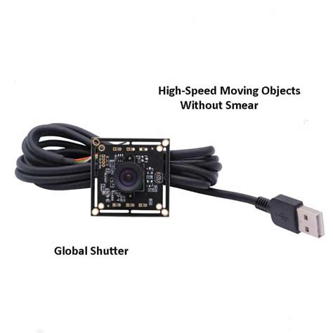 120fps Cmos Sensor Global Shutter Usb 20 Monochrome Camera Module