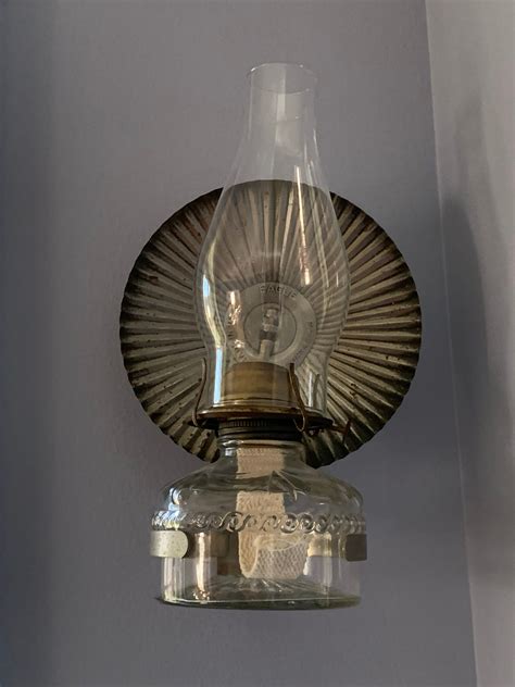 Vintage Eagle Oil Lamp Wall Vintage Eagle Wall Mount Glass Oil Lamp