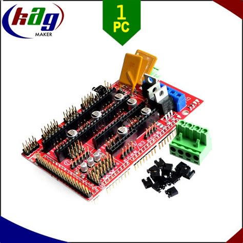 Ramps 1 4 Reprap Arduino Mega Shield 3d Printer Controller Shopee Malaysia