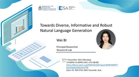 towards diverse informative and robust natural language generation