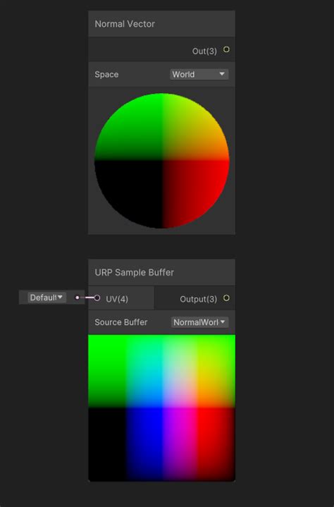 Question How To Get View Normal Texture Unity Forum