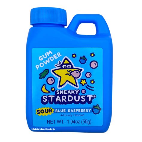 Sour Sneaky Stardust Gum Powder Rainbowland Candy Co