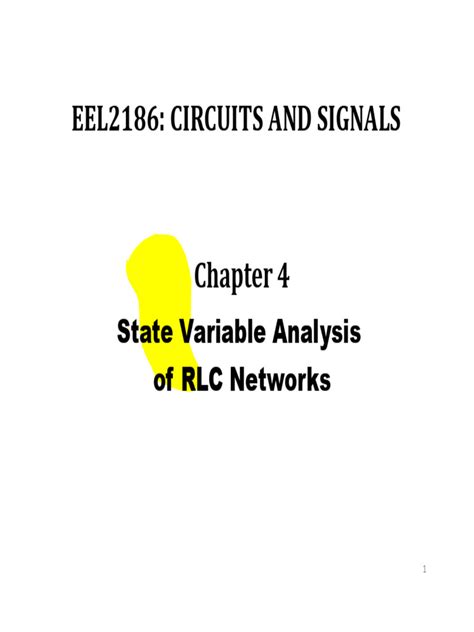 Chapter 4 Slides Pdf Electrical Network Electrical Engineering