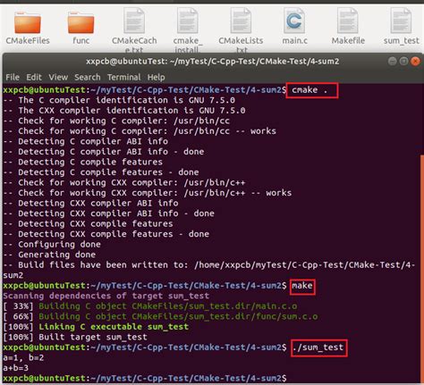 Linux中cmake的使用3 不同目录多个源文件 云社区 华为云