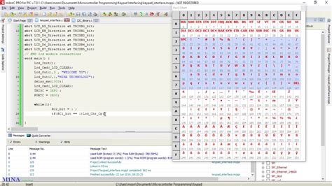 Keypad Interfacing With Microcontroller Youtube