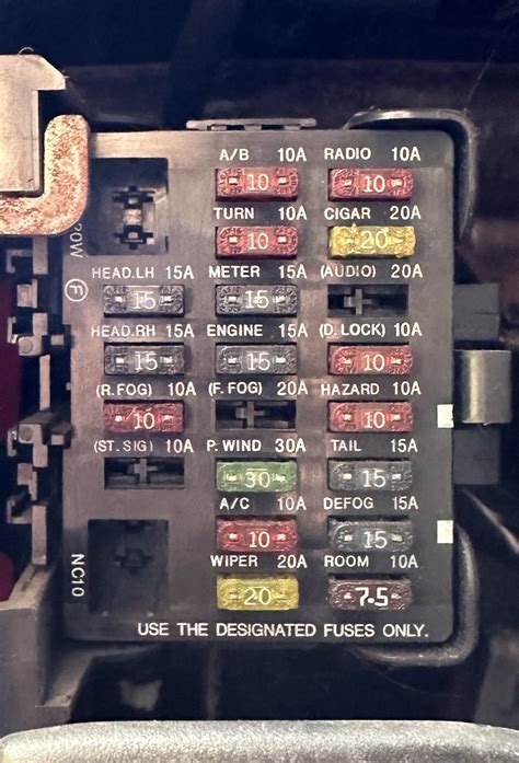 Help with fuses : r/Miata