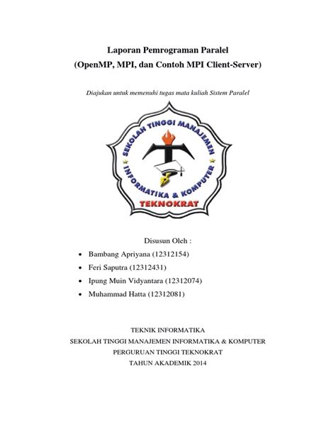 Laporan Openmp Dan Mpi Pdf
