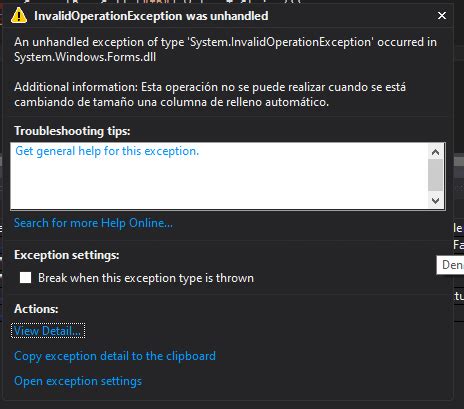 c error en datagridview al dar click Stack Overflow en español