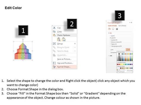 Arrow Infographic With Five Steps PowerPoint Templates