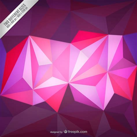 Free Vector Colorful Polygonal Background