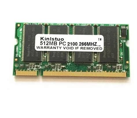 memória ddr 512mb 266mhz pc2100 para notebook nova parcelamento sem juros