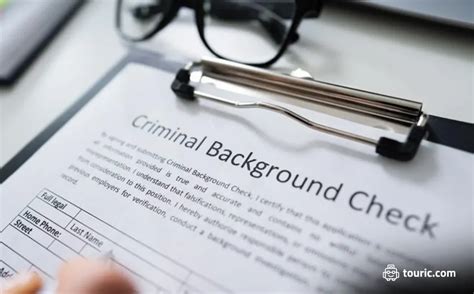 گواهی عدم سوء پیشینه برای اخذ ویزا قوانین و شرایط توریک