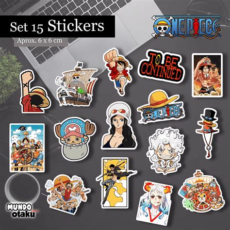 Set 15 Stickers One Piece