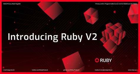 Introducing Ruby V2 Our New Chapter Begins Now By Ruby Protocol