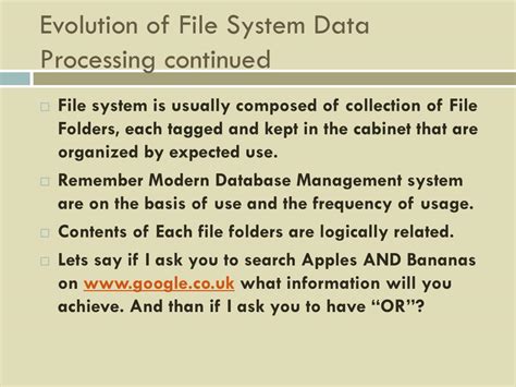 Ppt Modern Data Base Management Systems Lecture No 2 Powerpoint