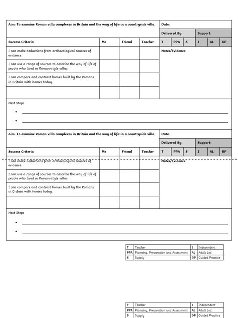 marking grids pdf