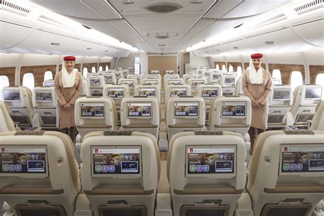 Emirates Airlines A380 Economy Class