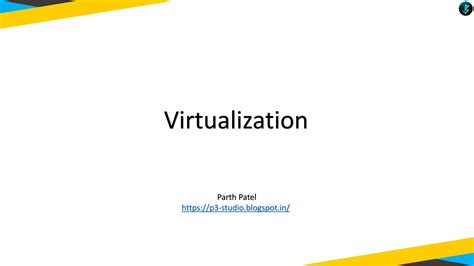 Introductin To Virtualization I Ppt