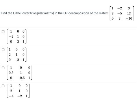 Solved If An Nxn Matrix Is Invertible Then Its Column Are