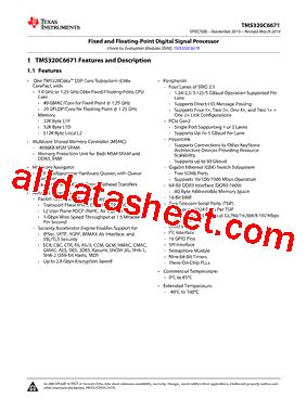TMS C ACYP Datasheet PDF Texas Instruments