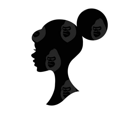 Girl Face Svg Girl Head Svg Girl Head Png Woman Silhouette Vector