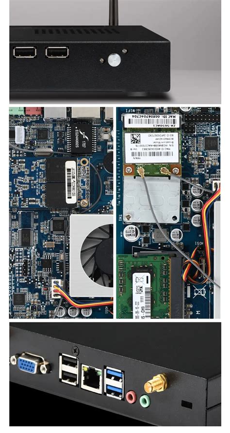 Mini Pc Win Os X86 Intel I3 8gb Ram 128 Ssd Office Industrial Pc Buy Fanless Mini Industrial