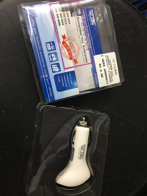 Vztec USB In Car Charger CS2844 Shopee Malaysia