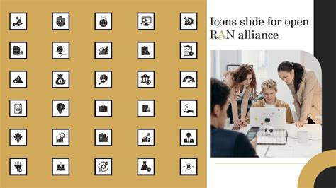 Icons Slide For Open Ran Alliance Revolutionizing Mobile Networks
