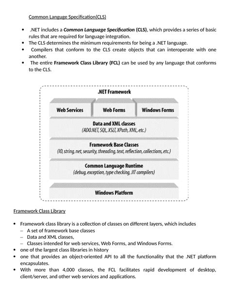 Net Framework Pdf